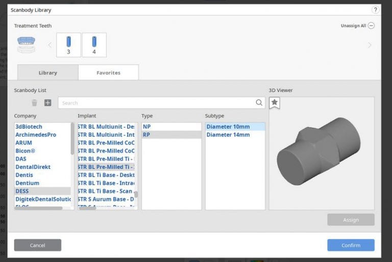 DESS 52.044 Straumann Bone Level® Compatible Intraoral Scan Body - 4.1 ...