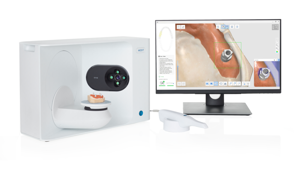 Medit T-710 Tabletop Scanner for Labs and Dentists | CAD-Ray.com